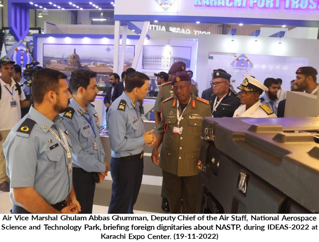 Pakistan Air Force's NASTP stall declared winner at IDEAS-2022 - The ...