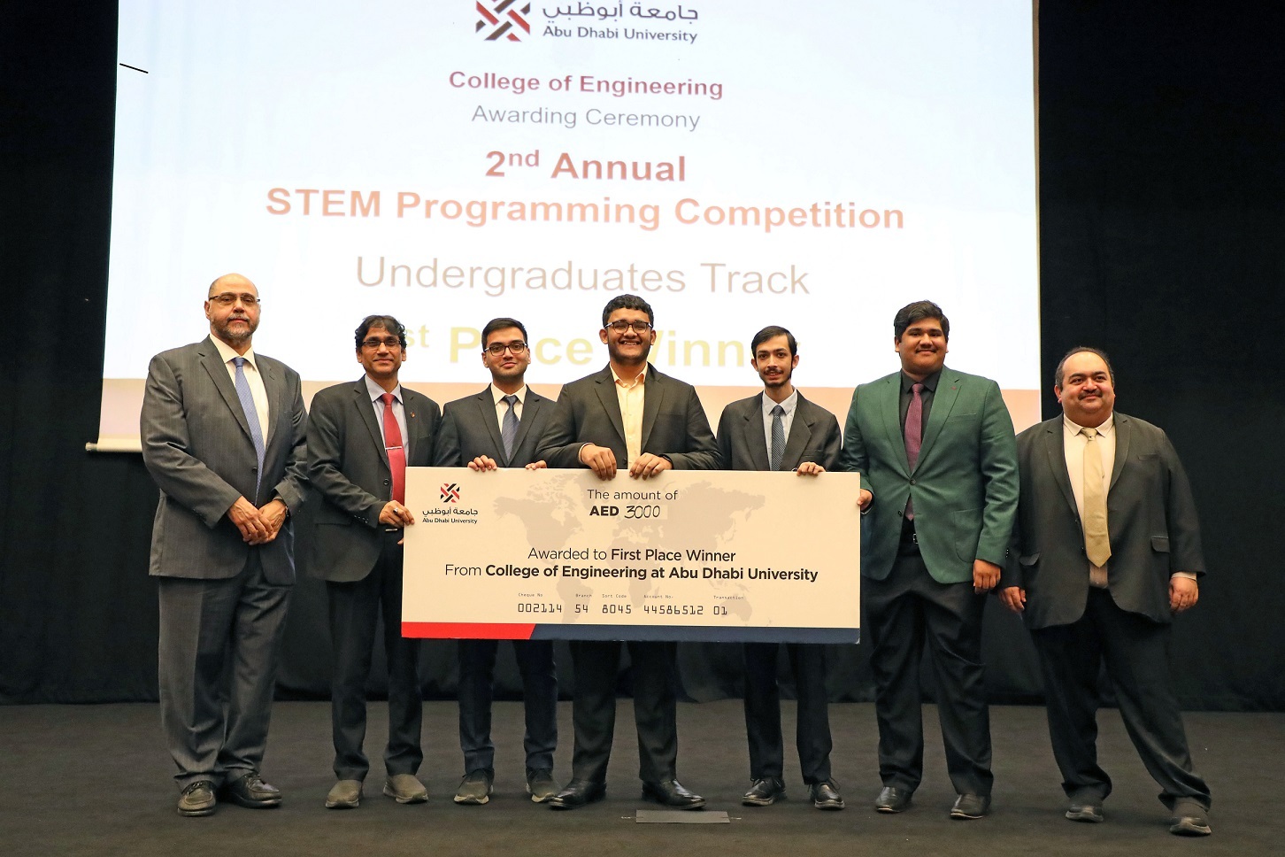 Abu Dhabi University hosts 2nd annual 'STEM' Programming Competition ...