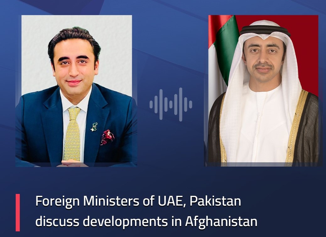 Foreign Ministers of UAE, Pakistan discuss developments in Afghanistan ...