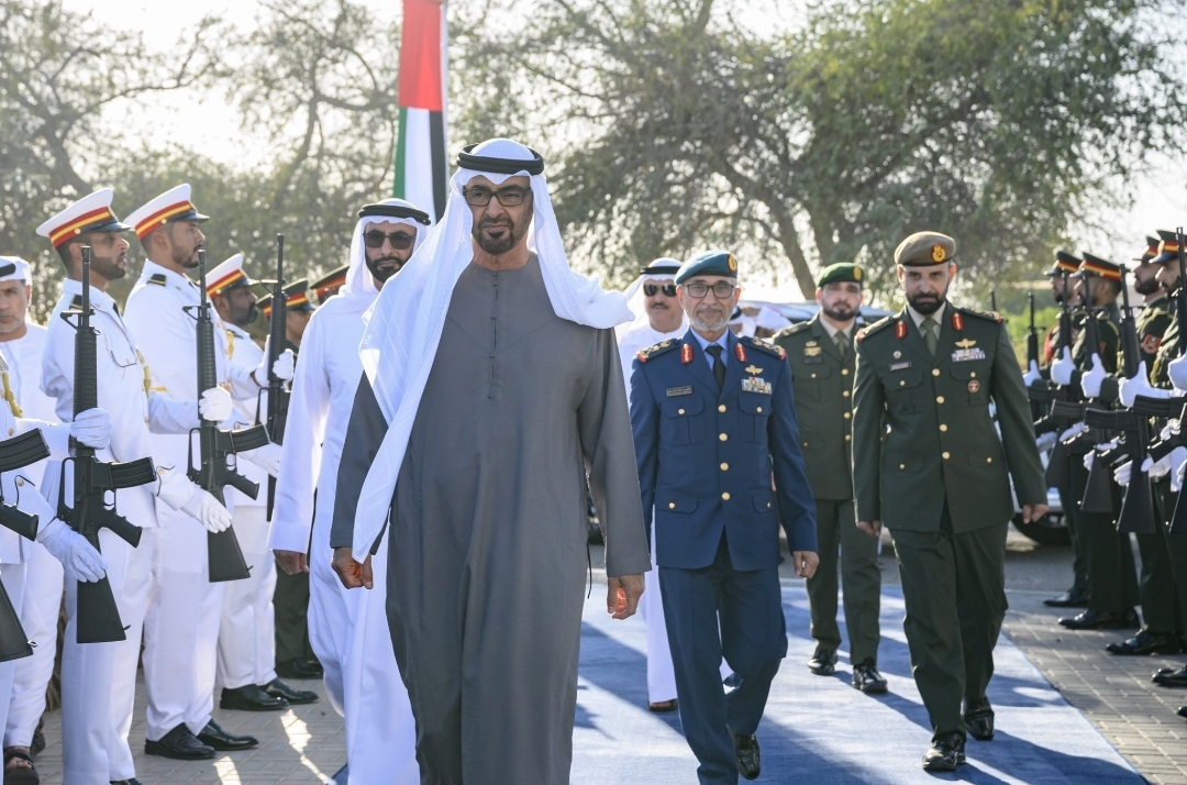 UAE President attends celebration marking anniversary of armed forces ...