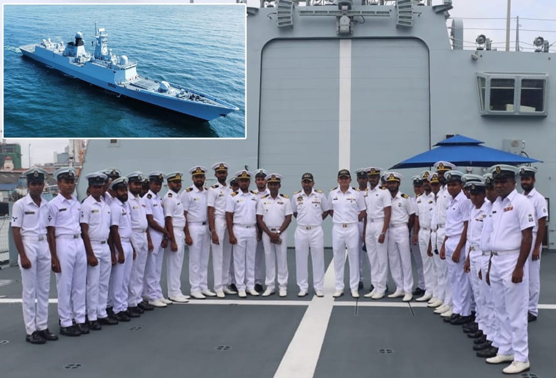 Pakistan Navy Ship Tippu Sultan visits Sri Lanka - The Gulf Observer