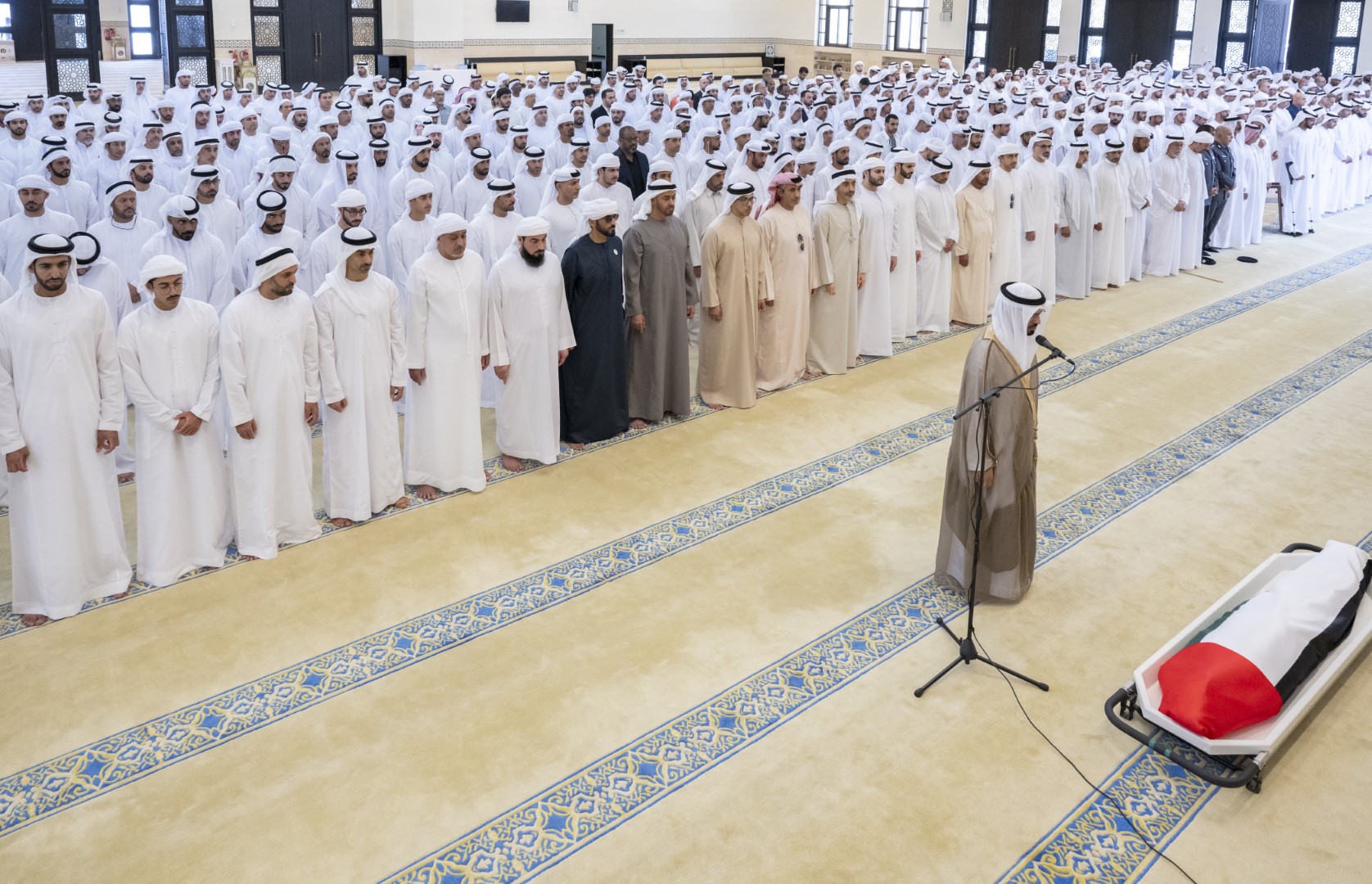 UAE President performs funeral prayer for Saeed bin Zayed - The Gulf ...