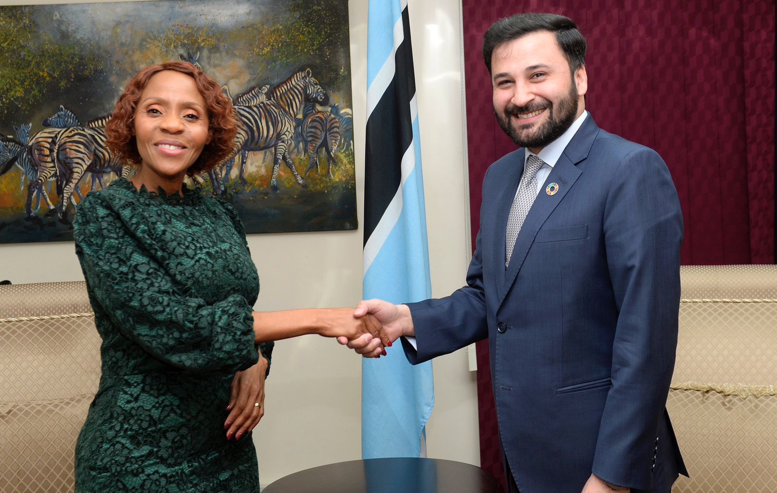 President of BRISD calls on First Lady of Botswana - The Gulf Observer