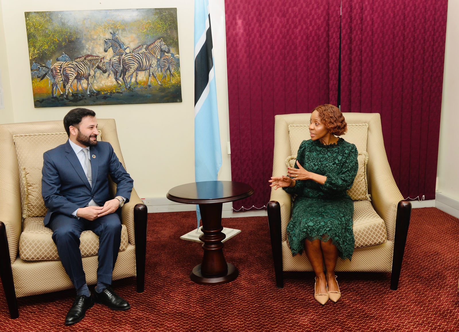 President of BRISD calls on First Lady of Botswana - The Gulf Observer