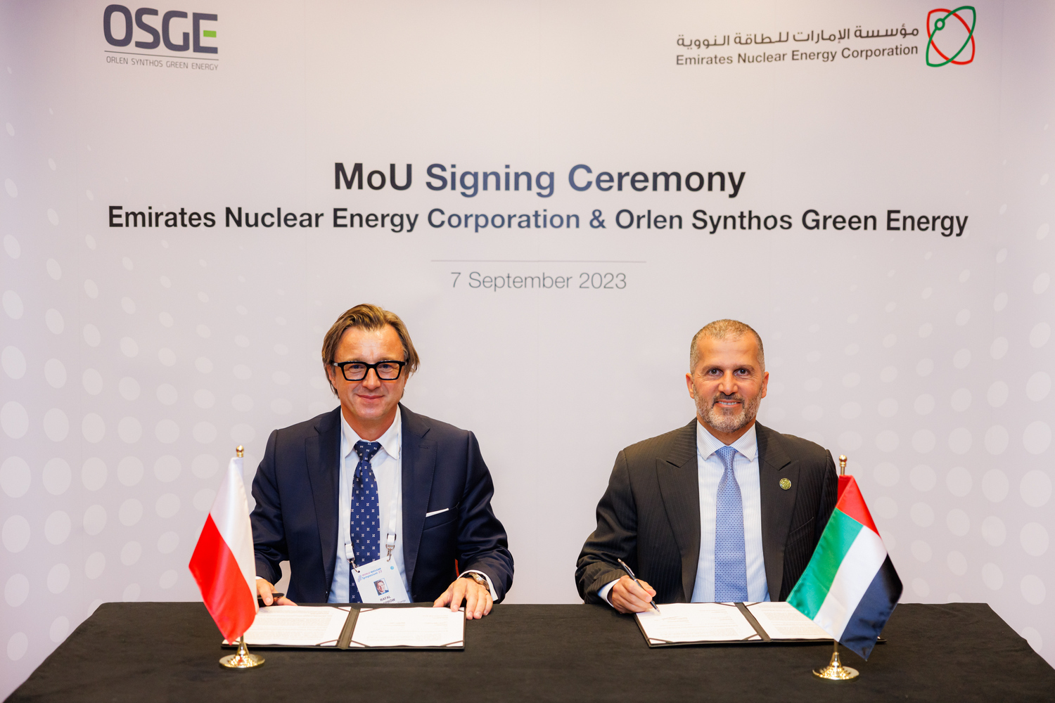ENEC, OSGE sign MoU to advance Small Modular Reactors - The Gulf Observer