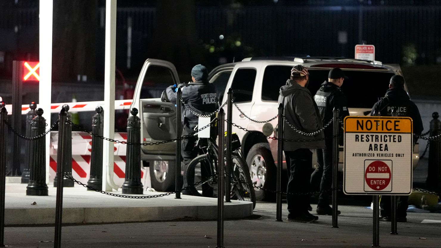 Driver Apprehended for Colliding Vehicle with White House Exterior Gate ...