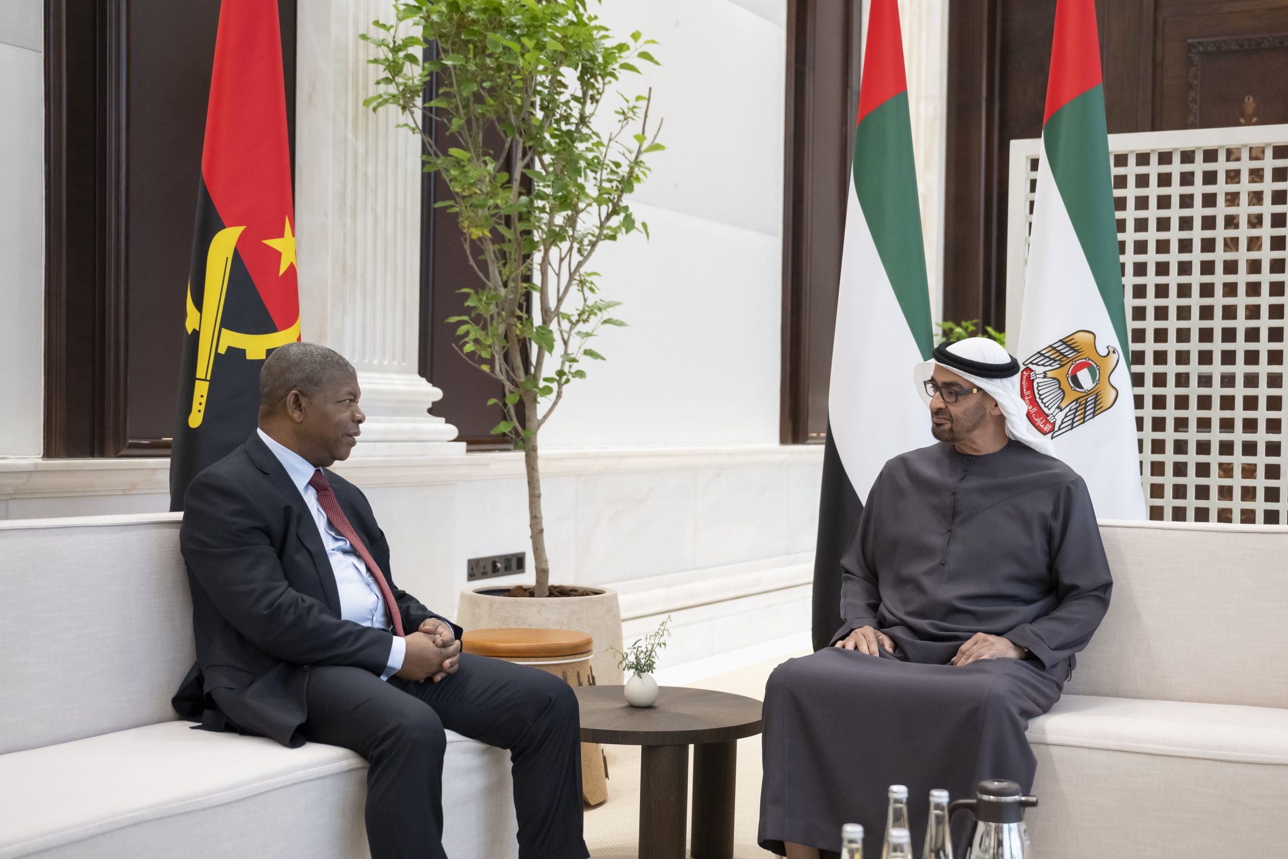 UAE and Angolan Presidents Deliberate on Strengthening Bilateral ...