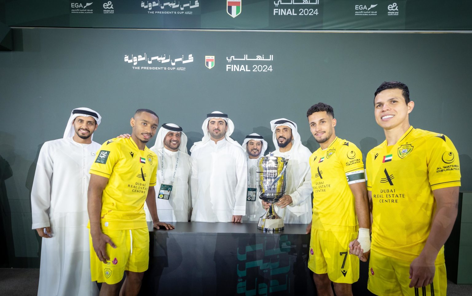 Nahyan bin Zayed Crowns Al Wasl as UAE President's Cup Champions - The ...