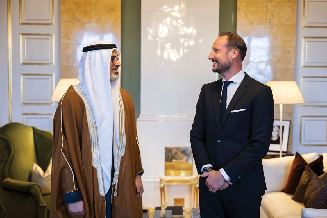 Crown Prince of Abu Dhabi Meets with Crown Prince of Norway in Oslo ...