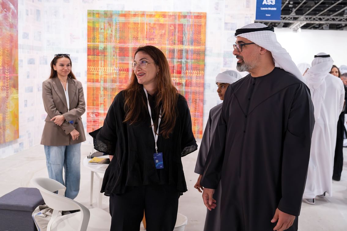 H.H. Sheikh Khaled bin Mohamed bin Zayed Al Nahyan Visits 16th Abu ...