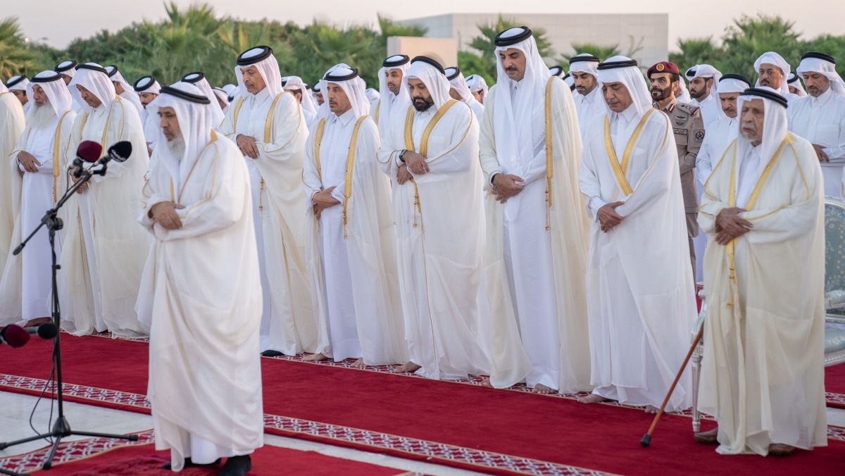 Amir of Qatar Leads Istisqa Prayer for Rainfall at Lusail Prayer Ground ...