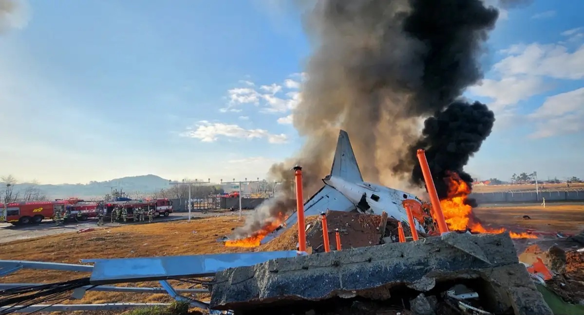 Plane Crash at South Korea's Muan International Airport - The Gulf Observer