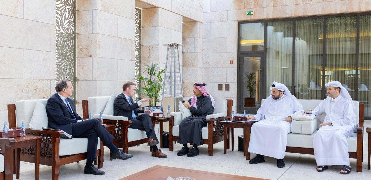 Qatar's PM Meets US National Security Advisor to Discuss Bilateral ...