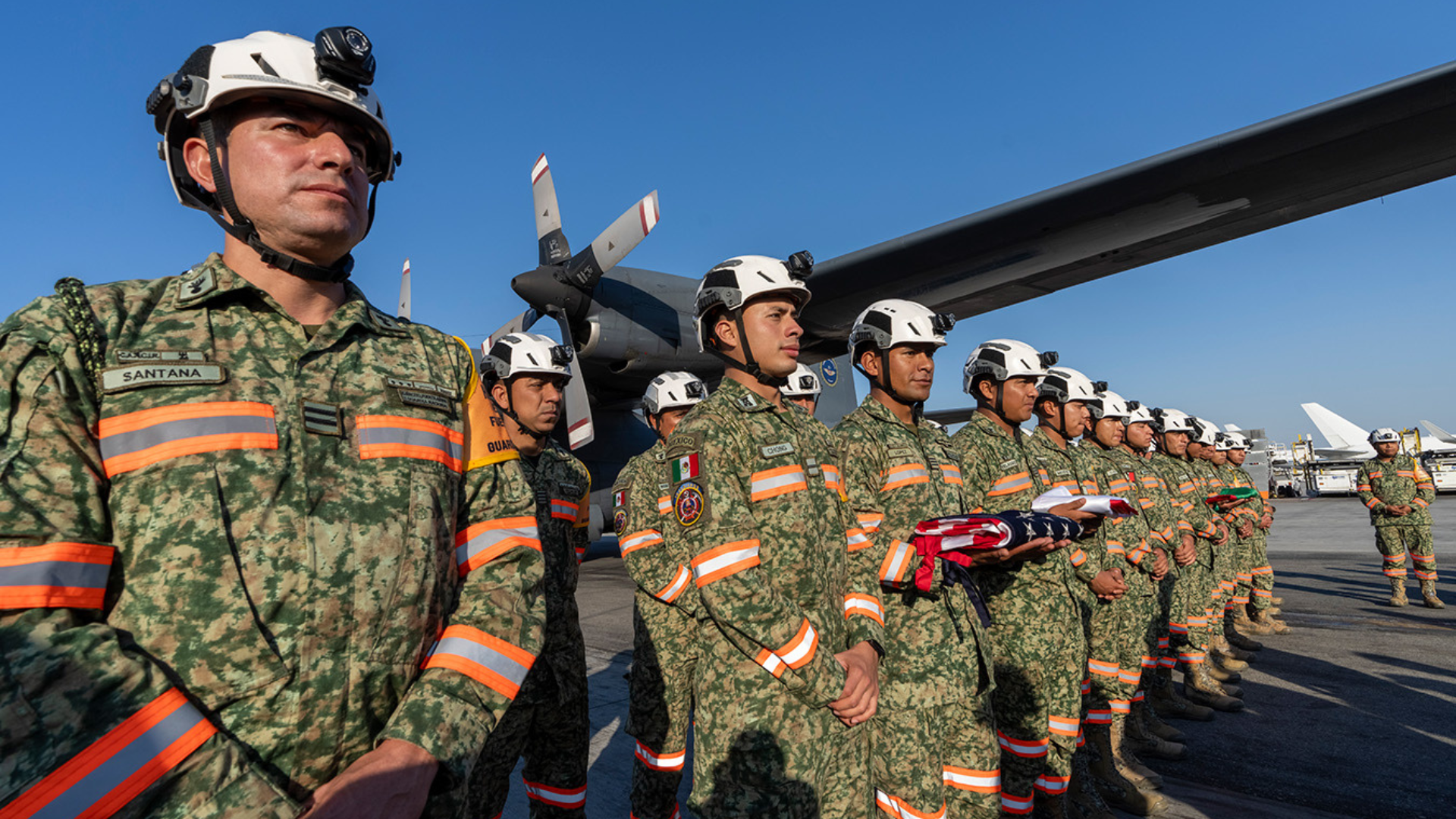 Firefighters from Mexico and Canada Aid in Battling Devastating ...
