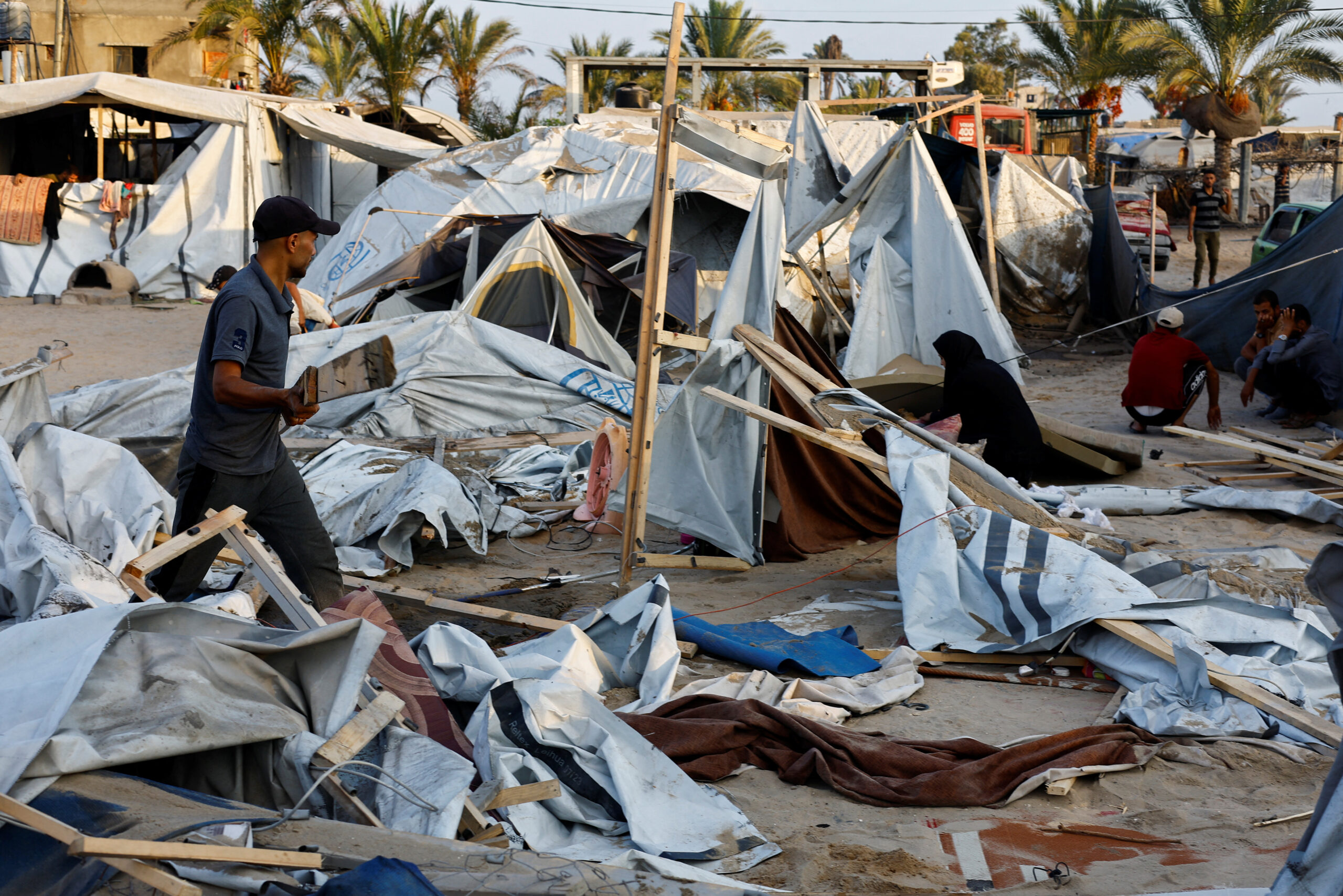 Israel Strikes Tent Encampment in Southern Gaza, Killing at Least Ten ...