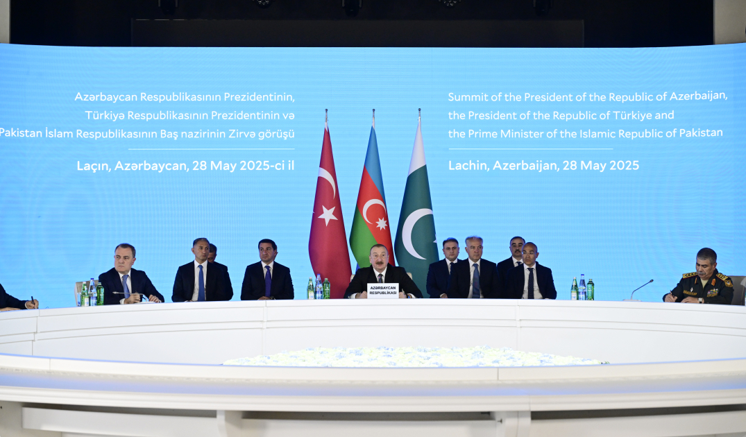 President Ilham Aliyev Highlights Azerbaijan–Türkiye–Pakistan Unity and ...