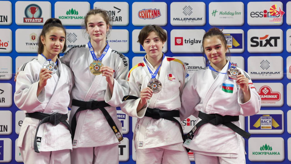 Azerbaijani Judokas Win Six Medals on Opening Day of European Junior ...
