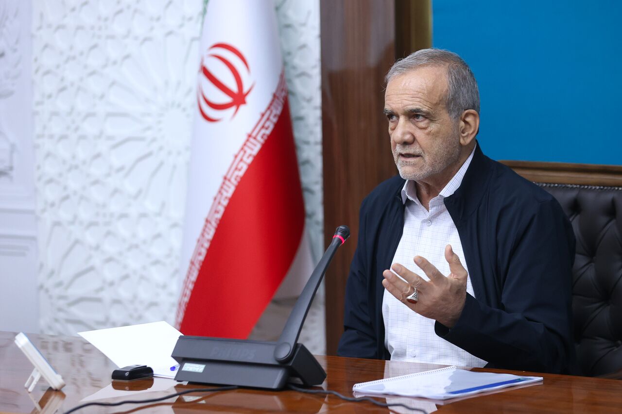 President Pezeshkian Praises Iranian People’s Unity in Face of Israeli ...