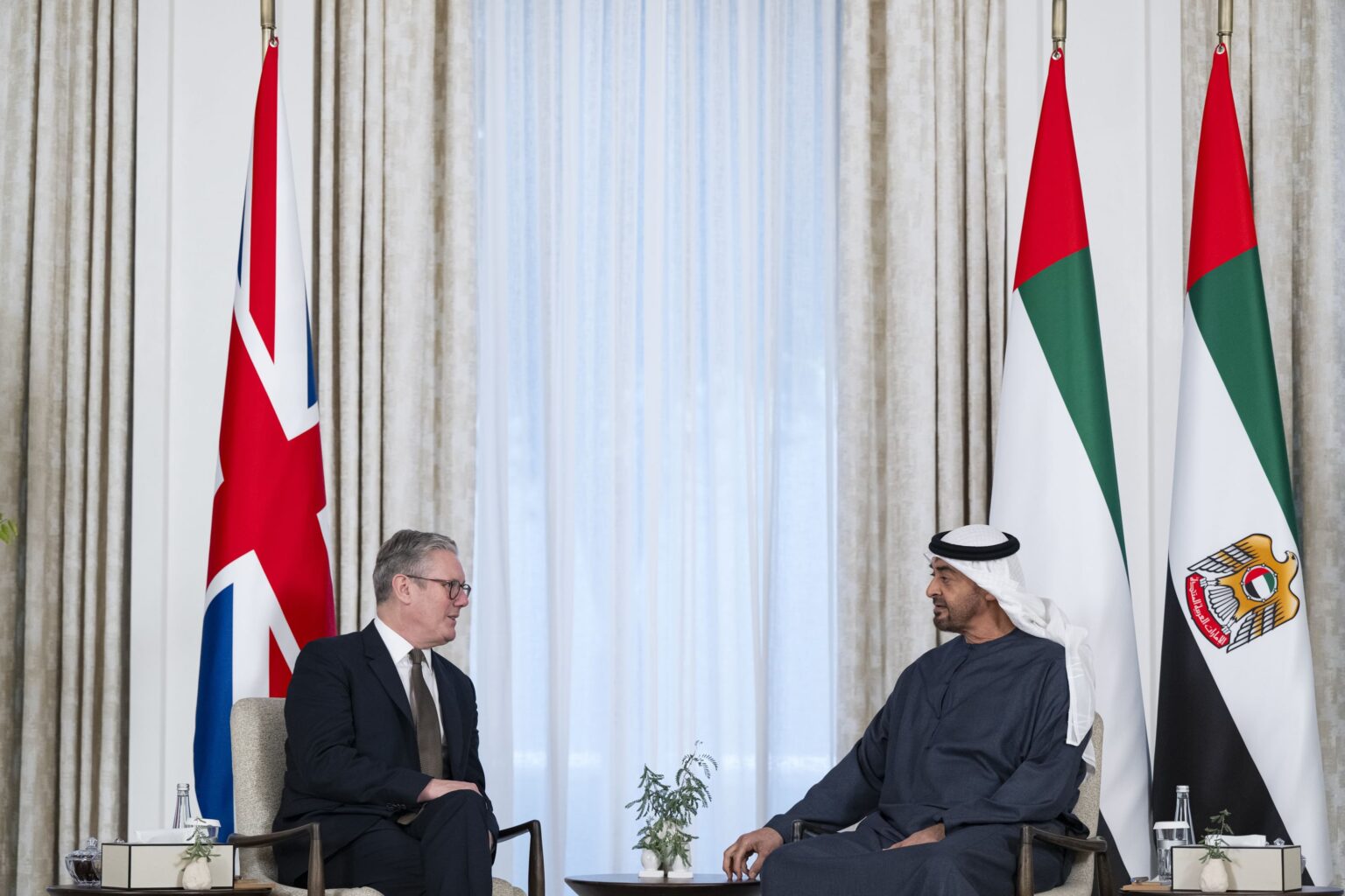 UAE President, UK Prime Minister Discuss Regional Stability and ...