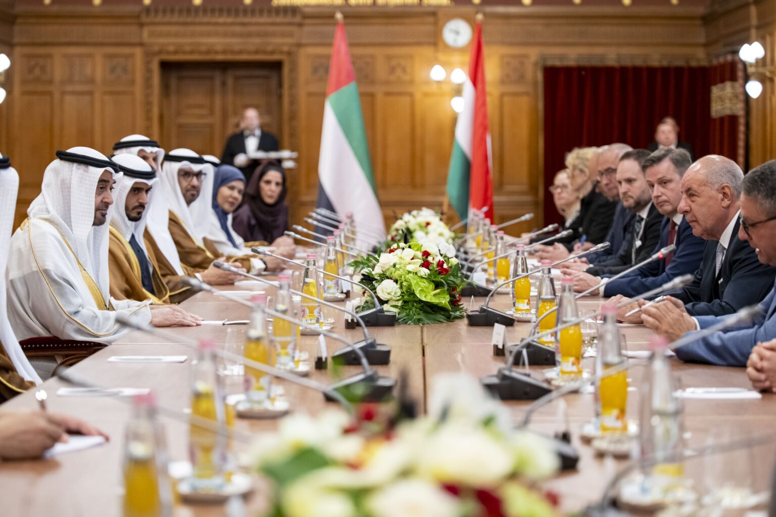 UAE President and Hungarian President Hold Talks to Strengthen ...