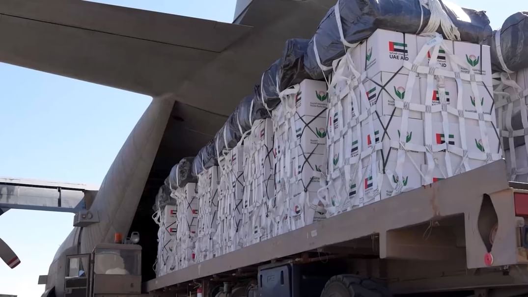 UAE Conducts 79th Humanitarian Airdrop to Support Gaza Residents - The ...