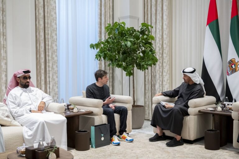 UAE President Sheikh Mohamed bin Zayed Receives OpenAI CEO Sam Altman ...