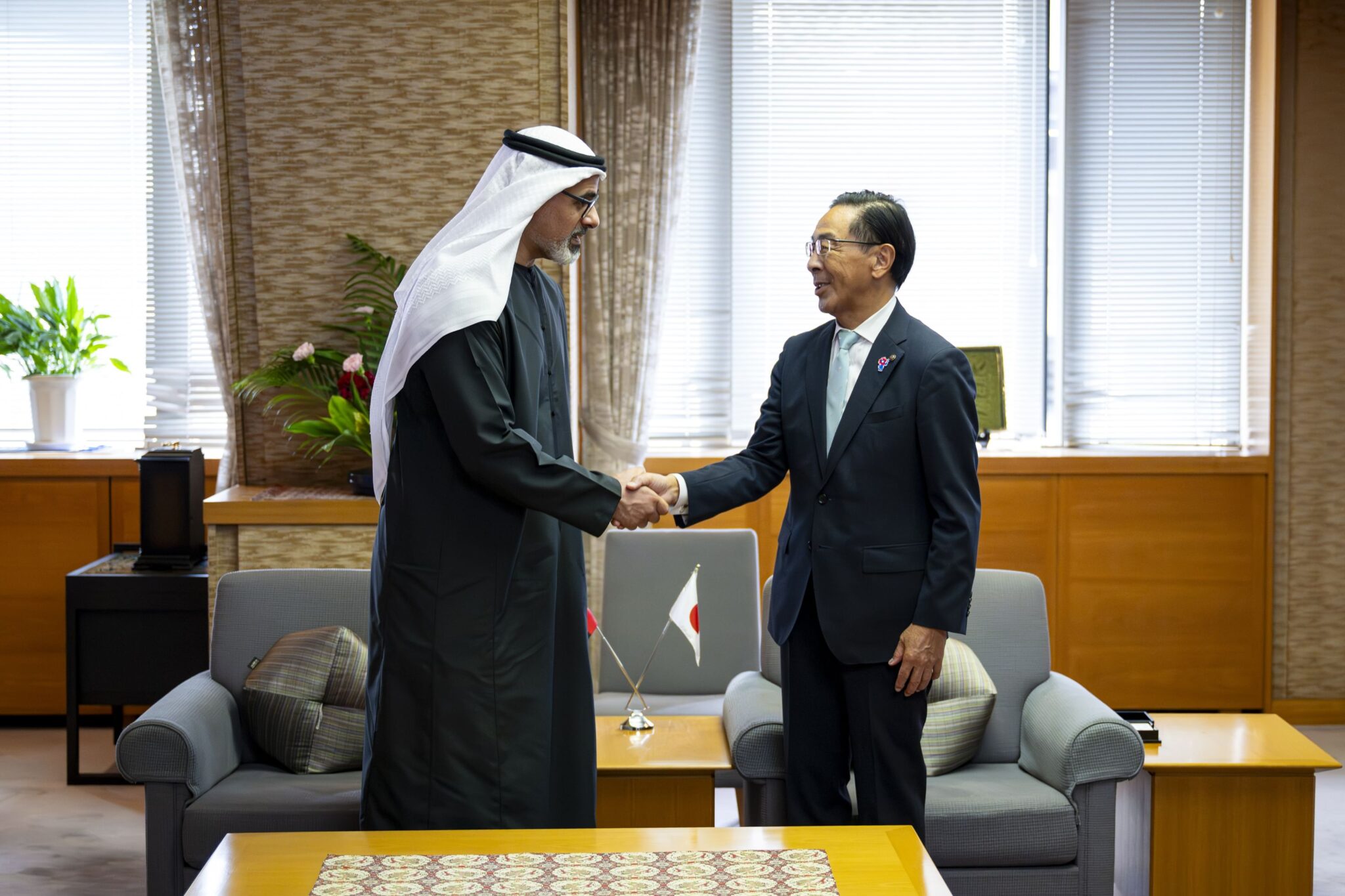 Abu Dhabi Crown Prince Meets Kyoto Governor During Japan Visit - The ...