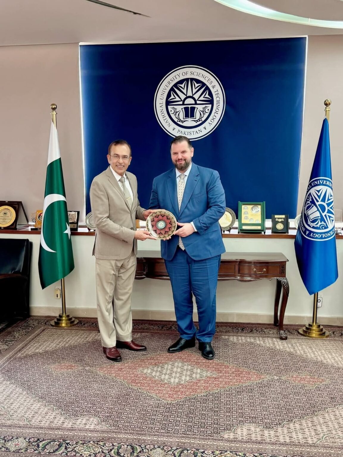 Romanian Ambassador Meets NUST Rector to Strengthen Academic and ...