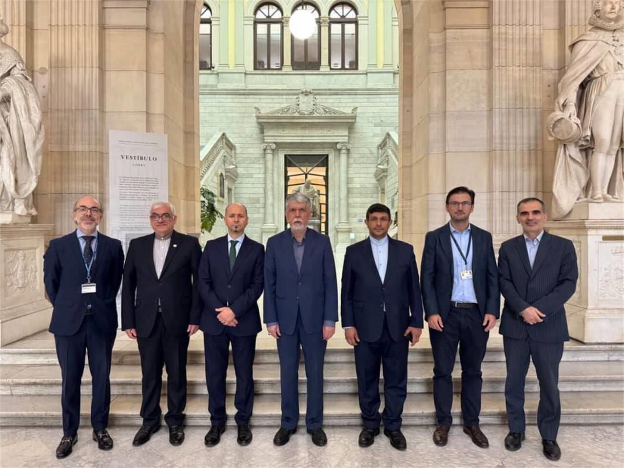 Iranian Culture Minister Visits National Library of Spain, Proposes ...