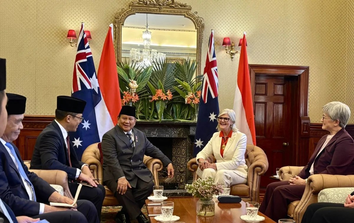 Prabowo Receives Warm Welcome from Australian Governor-General Sam ...