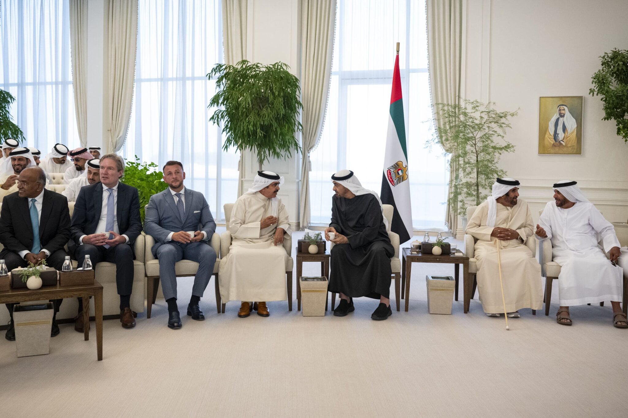 President Sheikh Mohamed bin Zayed Receives Delegation Participating in ...