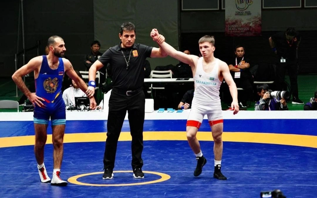 Kazakh Wrestler Andrey Samarin Crowned Deaflympics Champion in Tokyo ...