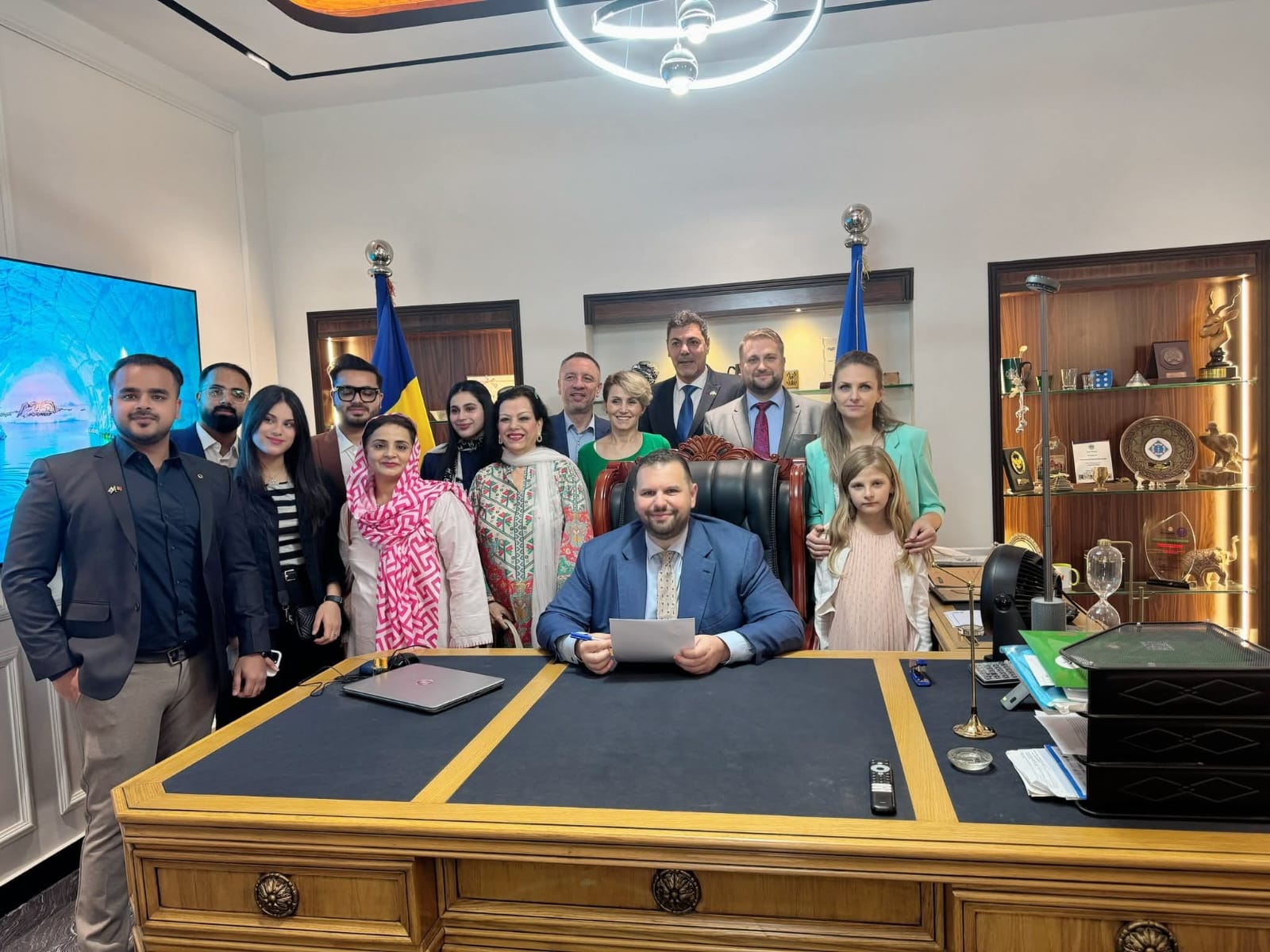 Ambassador of Romania Visits Proposed Site for Future Honorary ...