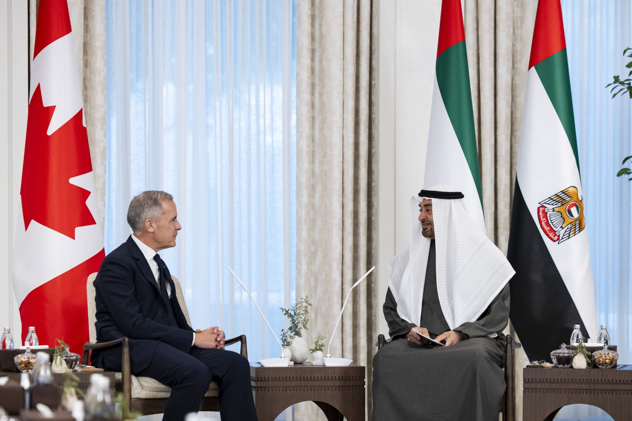 UAE President and Canadian Prime Minister Hold Talks to Strengthen ...