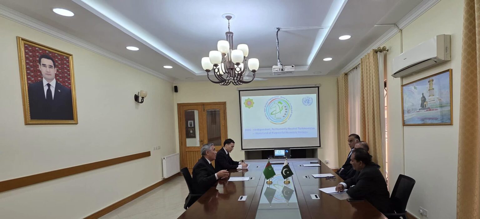 Turkmenistan, Pakistan Discuss Expanding Trade and Parliamentary ...