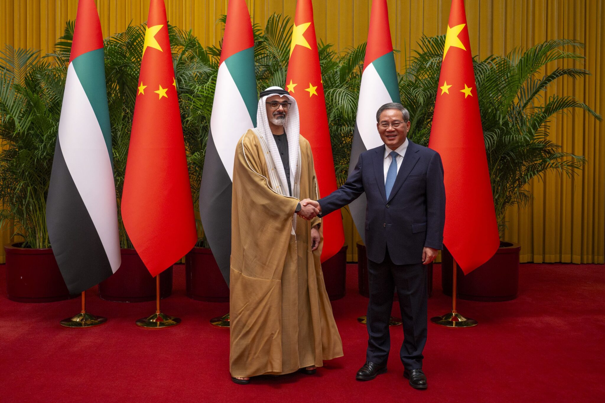 UAE Crown Prince, Chinese Premier Li Qiang Deepen Strategic Partnership ...